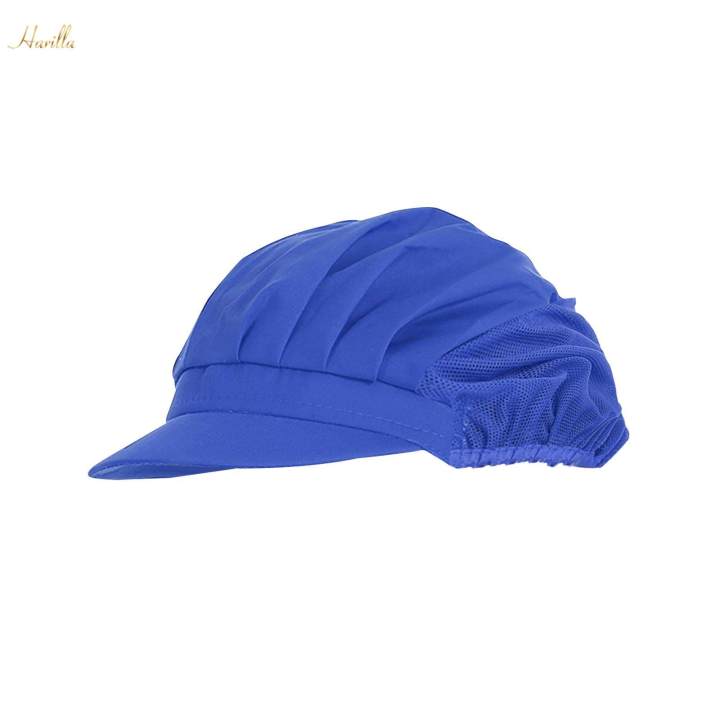 Chef Hat Mesh Food Service Baker Cap Waiter Cap for Commercial ...