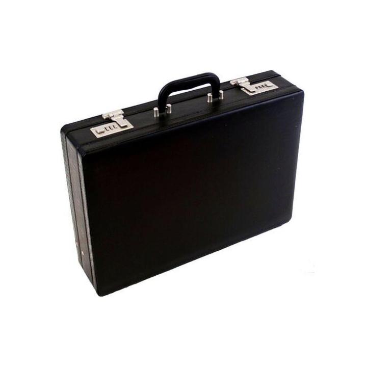 Original Leather Briefcase Bag File bag Locking Features and inner Mesh ...