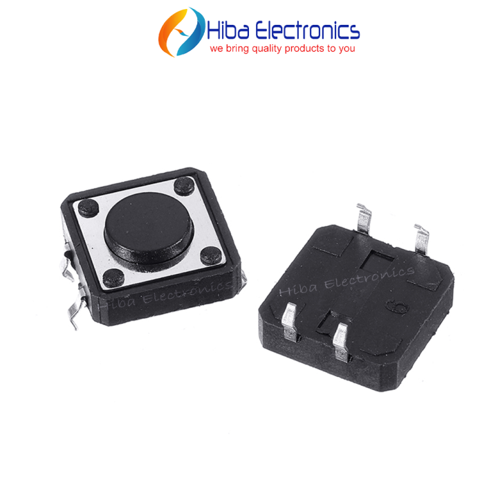 Push Button 12x12x45mm 4pin Dip Tactile Tact Mini Push Button Switch Micro Switch Momentary
