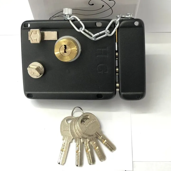 Night Latch LT 9000 Main Gate Heavy Duty Lock German Quality | Daraz.pk