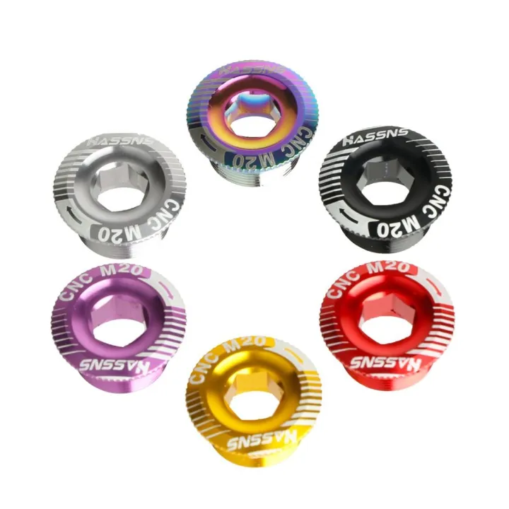 Dust Cover MTB Mountain Bike Crankset Nut Bottom Bracket Bolt Bottom ...