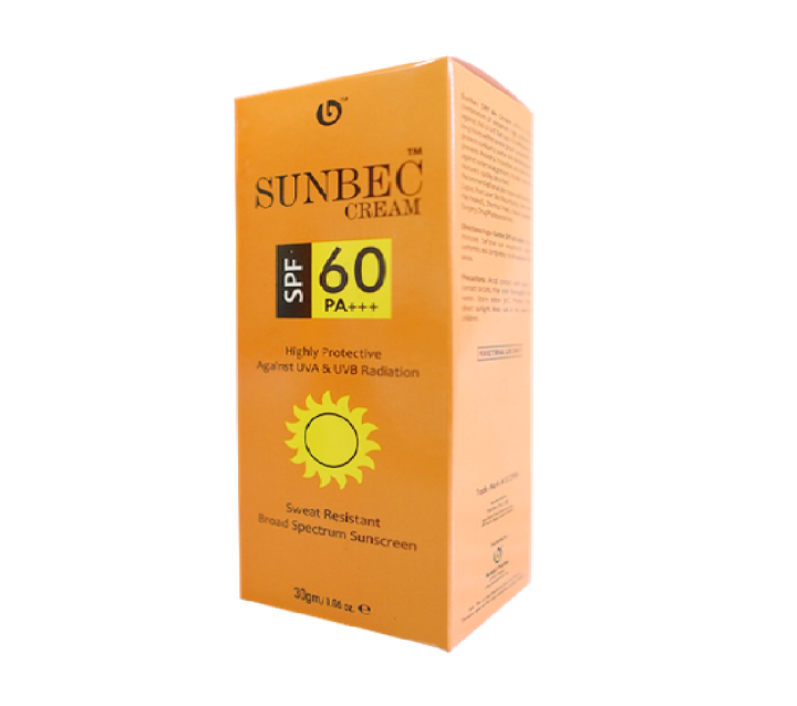 SUNBEC Cream SPF 60 Sunblock | Daraz.pk