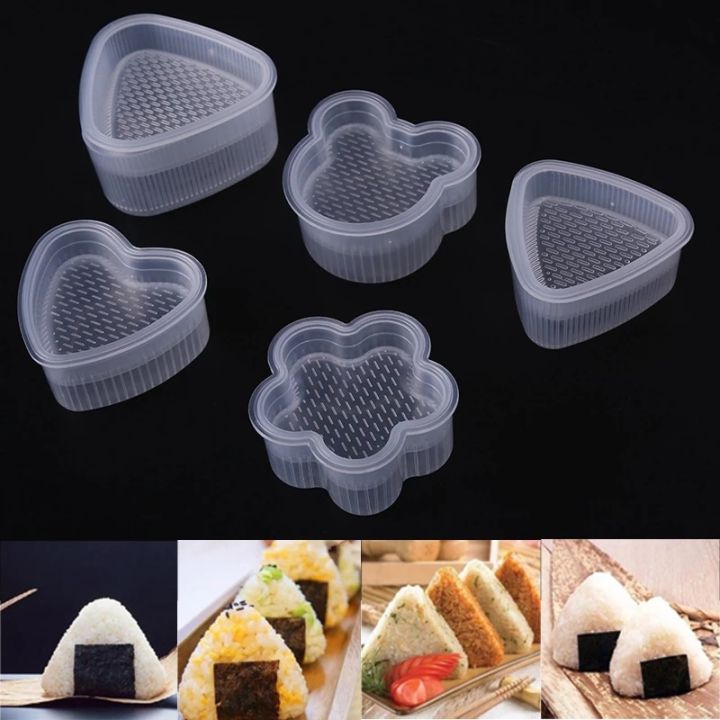 Kitchen Gadgets Onigiri Set For Sushi Rolls Sushi Mold Onigiri Rice ...