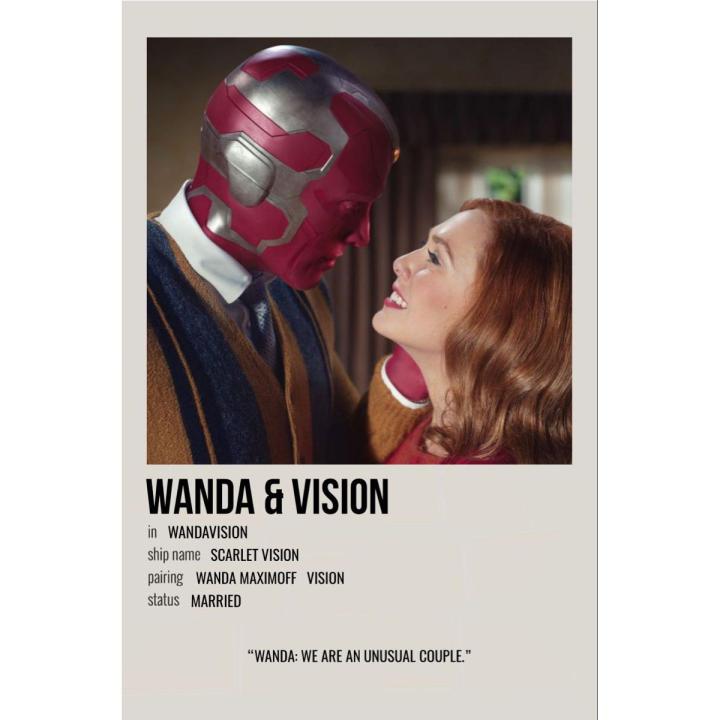 Scarlet Witch Wanda Vision Wanda Maximoff The Avengers by the Marvel ...