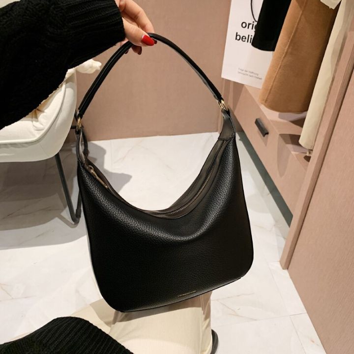 Half Moon Design Shoulder Bags for Women 2024 New Designer Hobo Bag ...