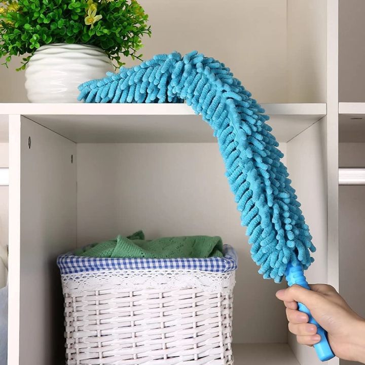 Flexible Microfiber Duster With Long Handle | Daraz.pk