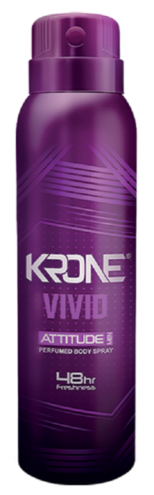 Krone Attitude Vivid Body Spray 150ml | Daraz.pk