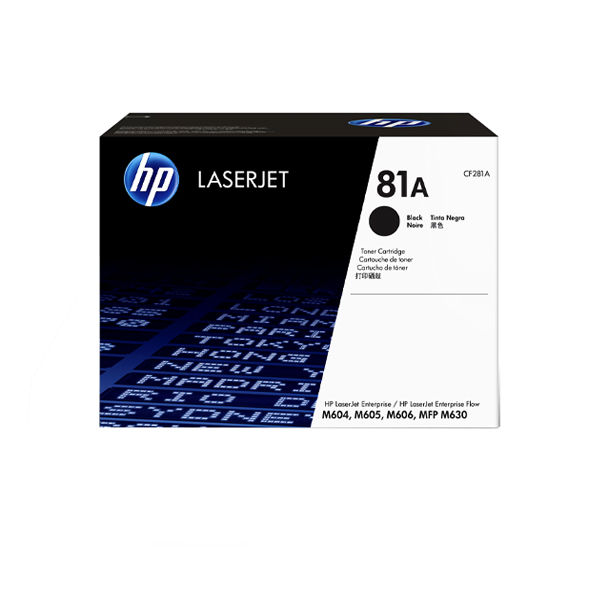 HP 81A Black LaserJet Toner Cartridge | Daraz.pk