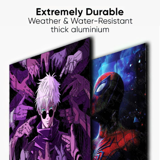 HD Metal Poster (Customized) - Borderless Frameless Lightweight Vivid ...
