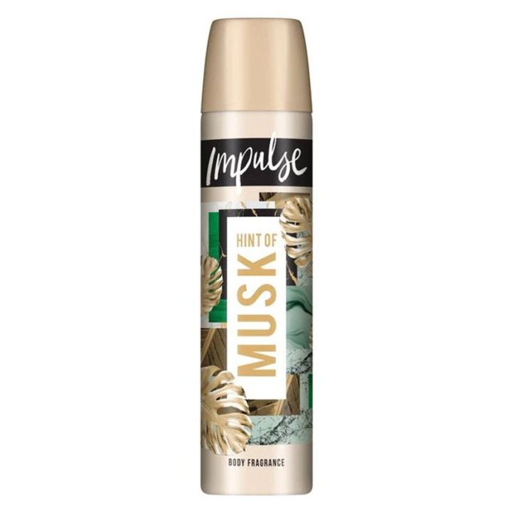 Impulse Body Spray Hint Of Musk 75ml | Daraz.pk