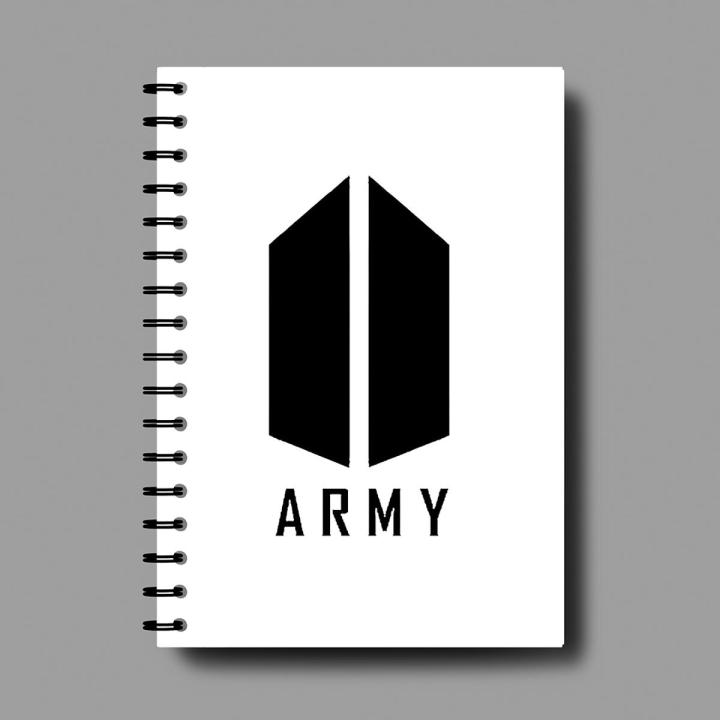 BTS Army Spiral Notebook - 7719 | Daraz.pk