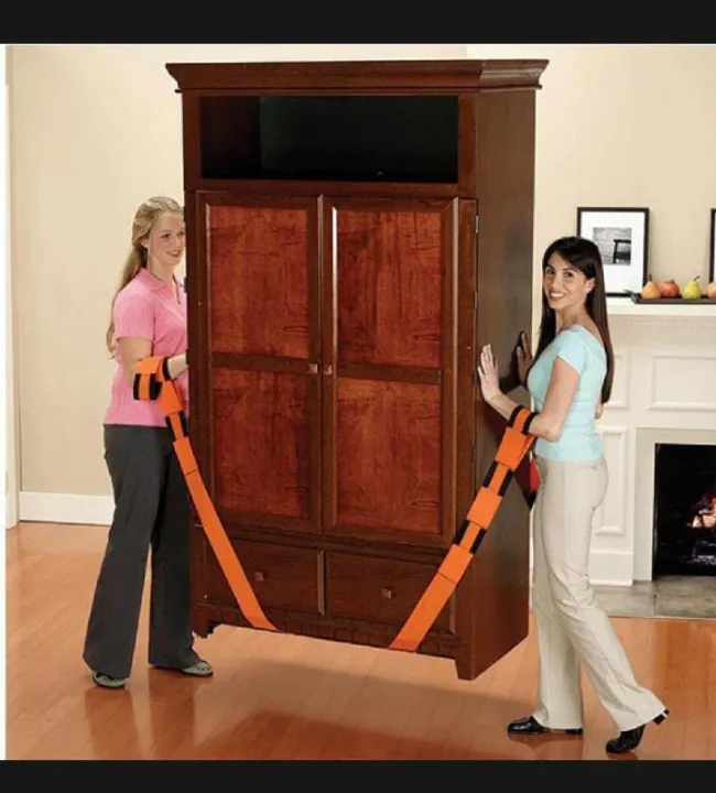 HM Heavy Furniture Moving Straps Arm Useful Lifting Transport Carry ...