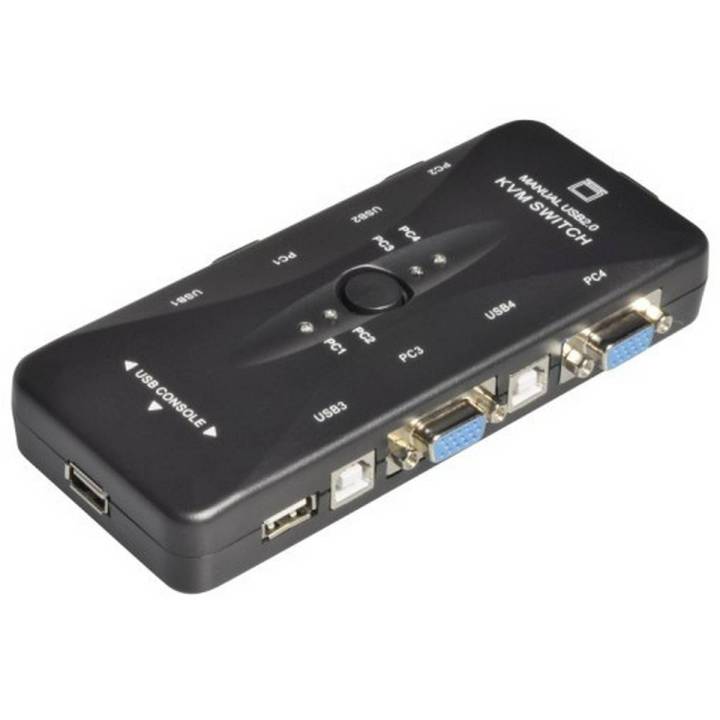 Kvm Switch 4Ports USB Manual | Daraz.pk