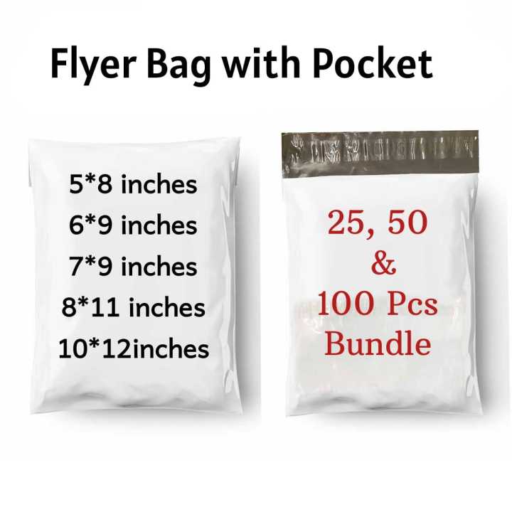 Flyer Bags with pocket, Courier Bags, Shipping Flyers for Parcel ...