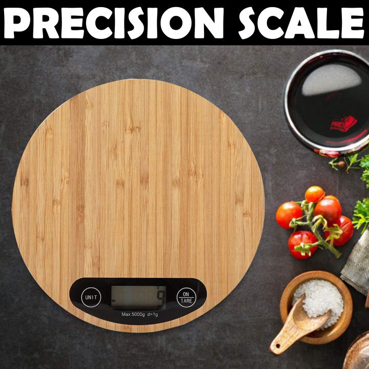 Wooden Electronic Imported Kitchen Scale - Portable Weight Gram Jewelry ...