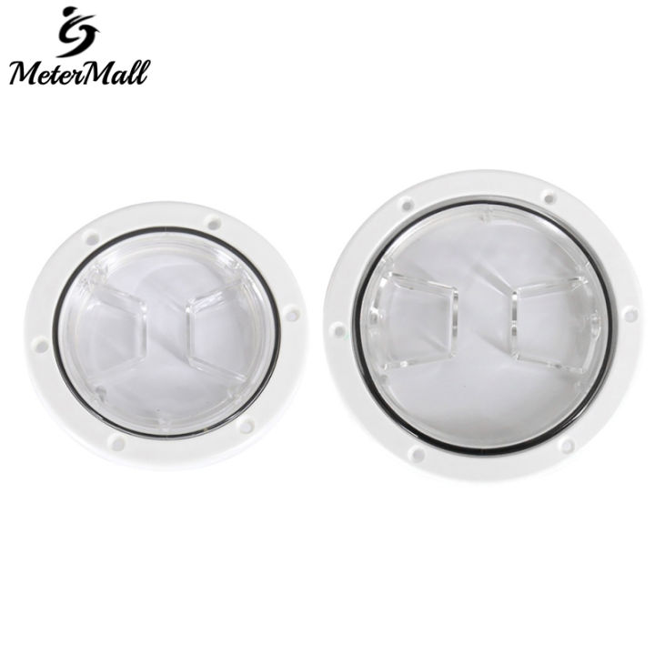 MeterMall Round Deck Plate Marine Boat Hatch Round Inspection ABS Deck ...