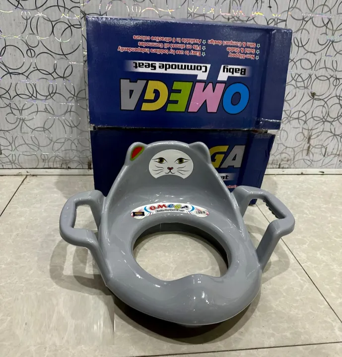 Potty Training Seat For Boys and Girls With Handles Fits Round & Oval ...