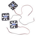 1PC DIY Accessories DC Brushless Fan With Two Lines 5V 12V 24V Industrial Cooling Fans Sleeve ...