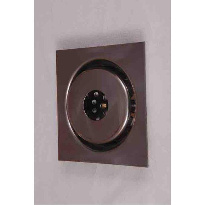 Bathroom Floor Drain Waste Cover Hole & Without Hole Jali 6x6 Stainless ...