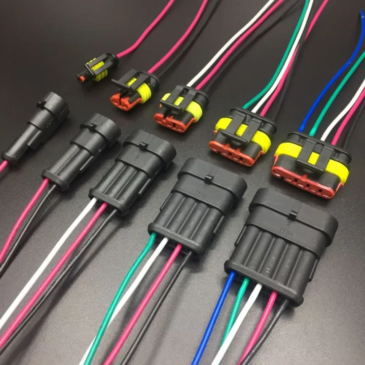 Male Female Line Docking Male Female cable Terminal Plug Kits ...