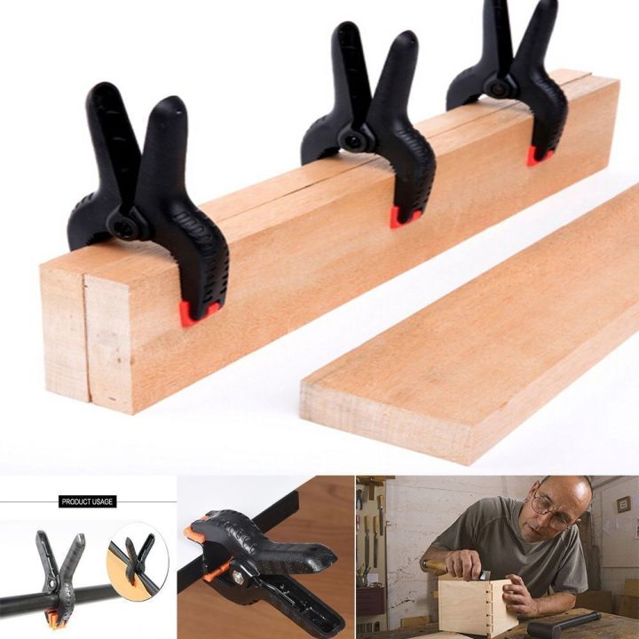 Tools Various Sizes Grip Spring Clip Toggle Clamps Woodworking Plastic ...