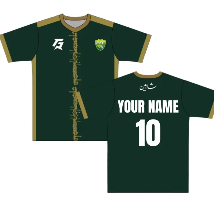 Latest Pakistan Football Kit - Pakistan football jersey 23/24 - PFF ...