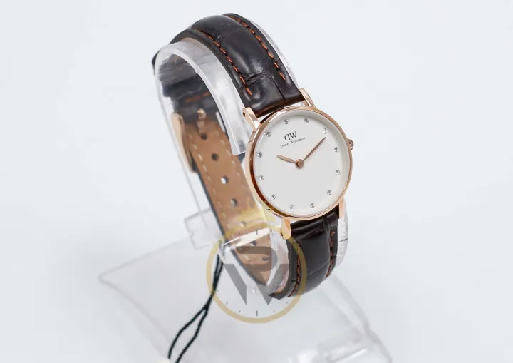 Daniel Wellington 0902DW/1 Leather Strap Wrist Watch For Women | Daraz.pk