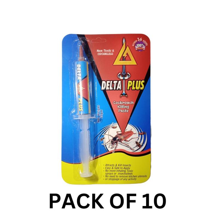 PACK OF 10 - cockroach killer gel - Injection Cockroach Killer Pest ...