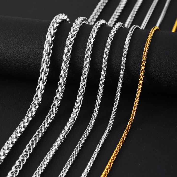 【Very good-looking】Unisex Dragon Bone Chain Stainless Steel Necklace ...