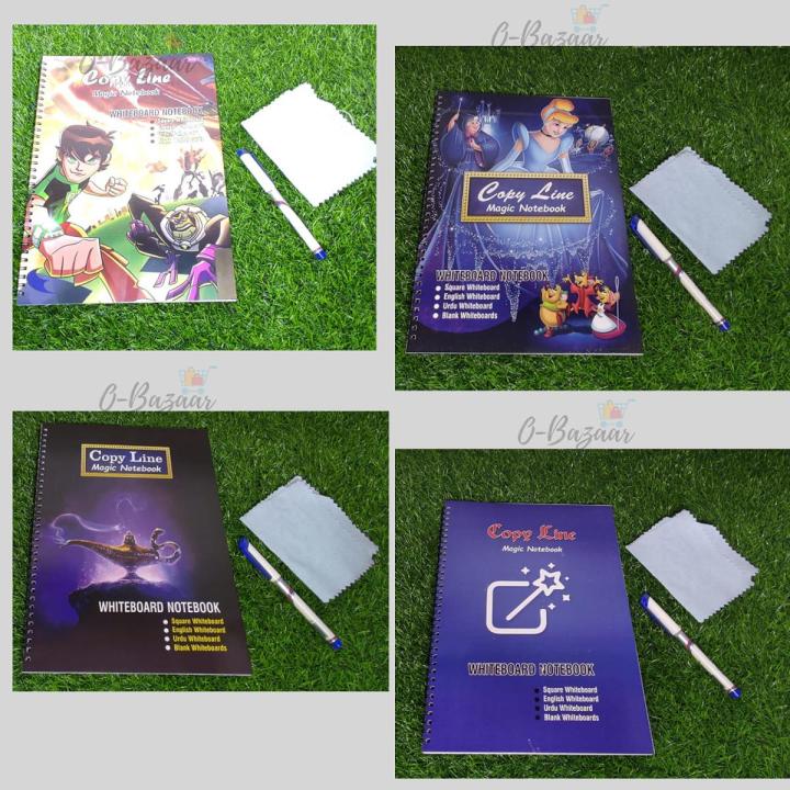 Magic Whiteboard Writng Book for Kids, Drawing book Complete Set with ...