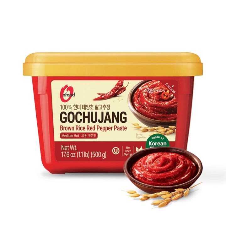 Chung Jung One O'Food Gochujang Korean Red Chili Pepper Paste 500 gm ...