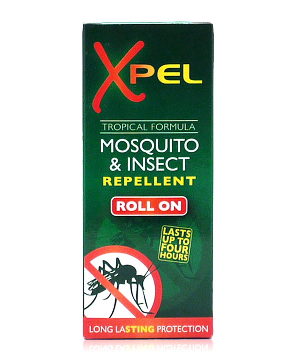 Xpel Mosquito Insect Fly Bite Repellent Tropical Formula Roll On 75ml ...