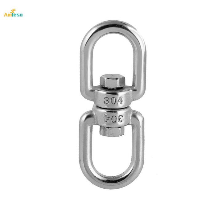 3x Stainless Steel Marine Mooring Eye to Eye Swivel Rigging Dog Chain ...