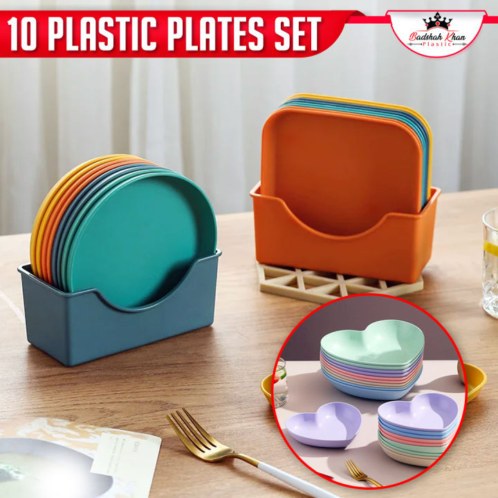 New Designs 10Pcs Multi-function Spit Bone Dish Household Food Grade ...