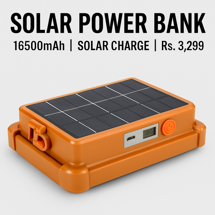 Portable Outdoor Charger with USB & Solar Charging | Camping ...