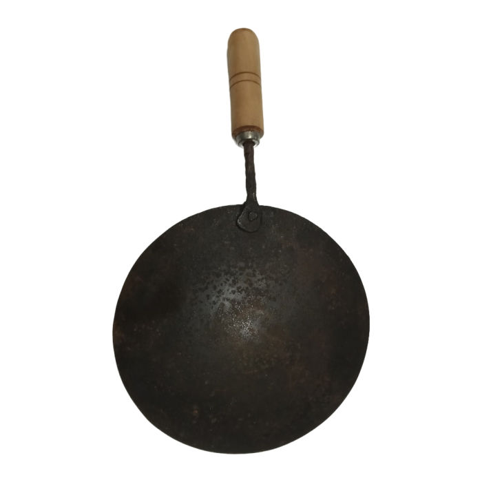 Tawa Iron Roti Chapati Maker With Wooden Handle Durable Quality Roti ...