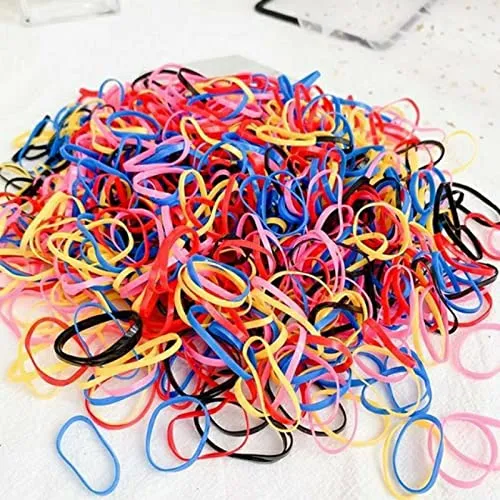 High Quality Elastics Hair Rubber Bands for Girls and Kids Premium Mini Elastic Hair Ties