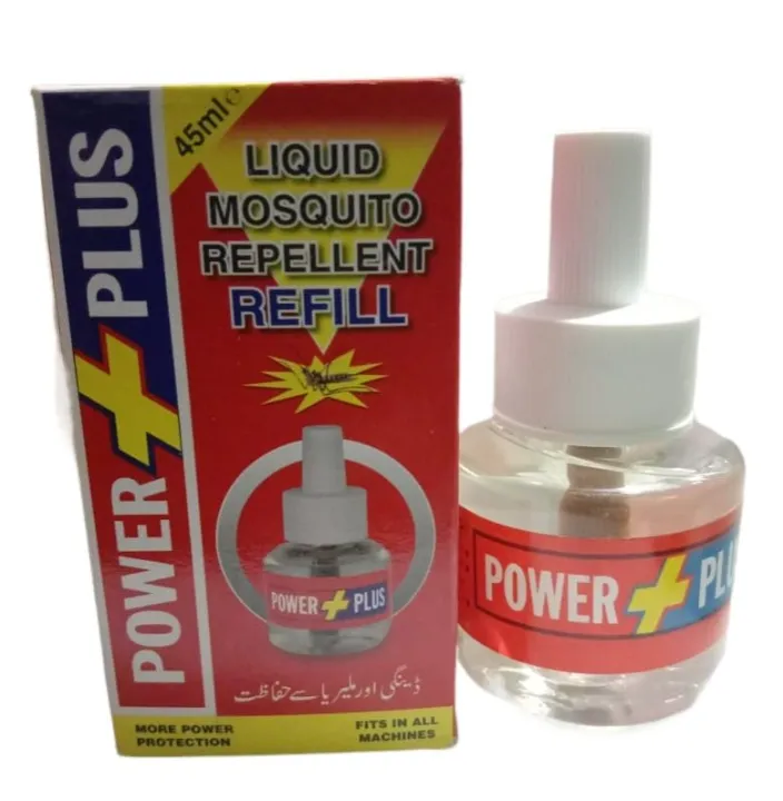 Power Plus Liquid Mosquito Repellent Refill (45ml). | Daraz.pk