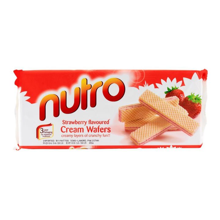 Alfatah Mall - NUTRO WAFERS STRAWBERRY 150 GM-AFP-000113168 | Daraz.pk