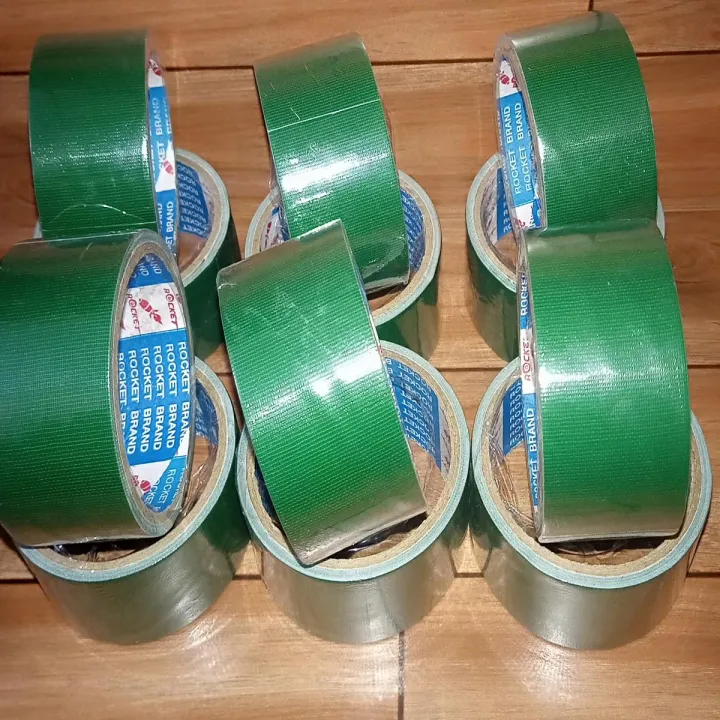 Binding Tape / Duct Tape / Binding Tape 2 Inch 5 Yard # 701 B Green (12 ...