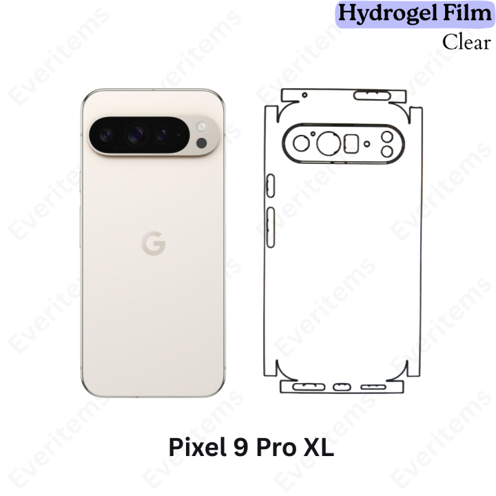 Google Pixel 9 Pro XL Clear Hydrogel Film / Back Sheet | 360 ...