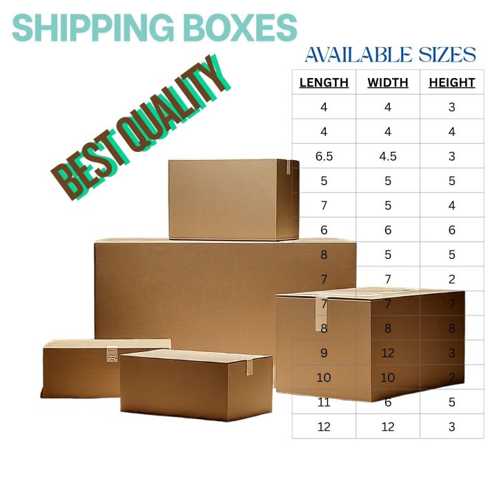 Shipping Box | Strong & Durable Packing Boxes | Heavy Duty Shipping ...