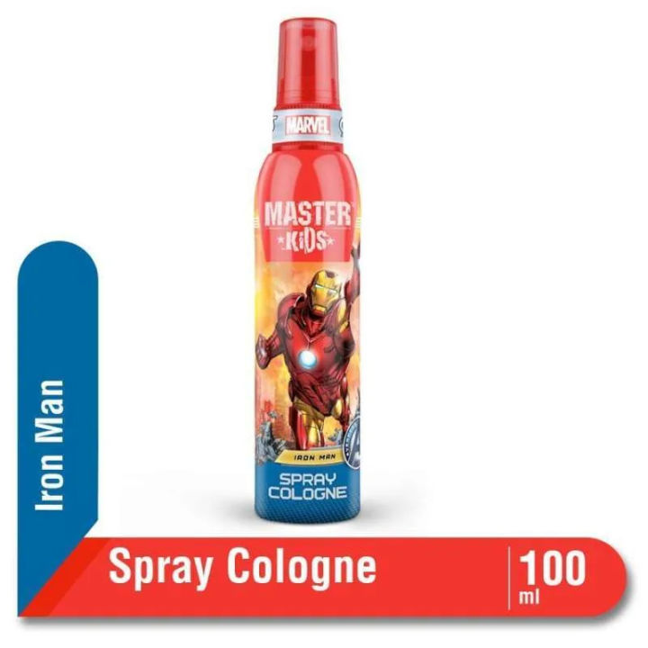 MASTER KIDS IRON MAN COLOGNE SPRAY 100ML | Daraz.pk