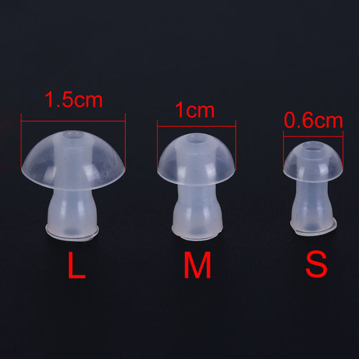 5PCS Ear caps Cushion For Earphone hearing aid In-Ear Eartips Silicone ...