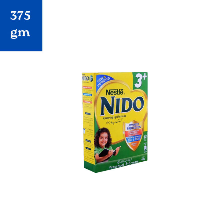 Chase Up Nestle Nido 3+ Baby Milk Powder Box 375Gm | Daraz.pk
