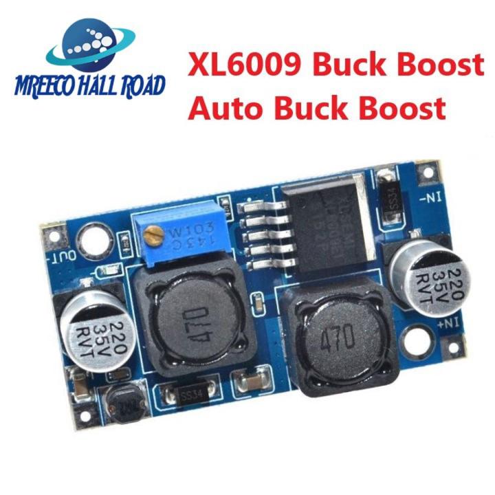 DC-DC XL6009 Auto Boost Buck Module Adjustable Step Up Step Down Converter Module Solar panels ...