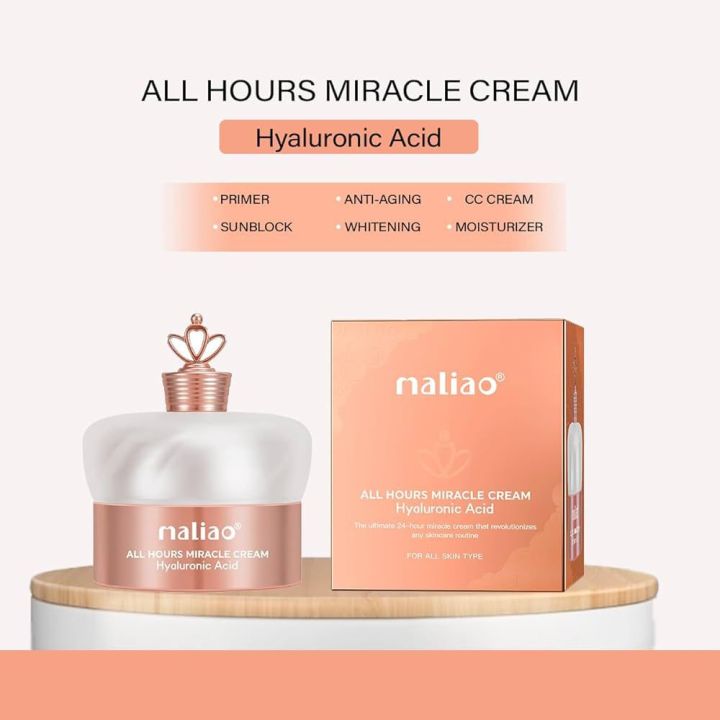 Maliao All Hours Miracle Cream with Hyaluronic Acid – Deep Hydration ...