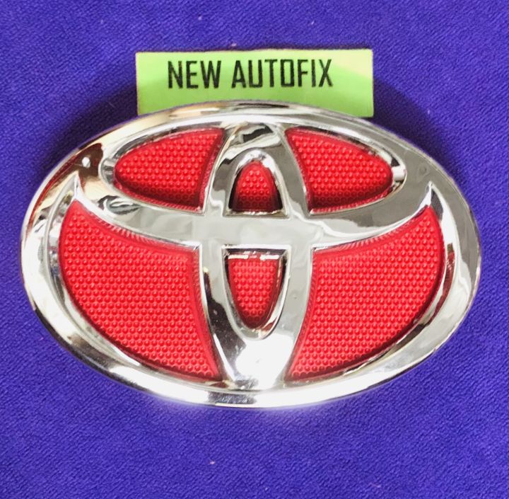 【shenggangshangmao001】Toyota Corolla emblem front fancy logo red ...