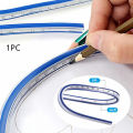 1pc30cm Curved Ruler For Sewing Soft Flexible English And Metric Scale ...