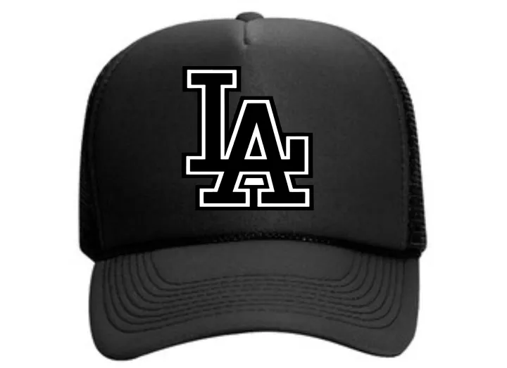 LA LOS ANGELES NBA CAP high quality truckers cap mesh cap baseball cap ...